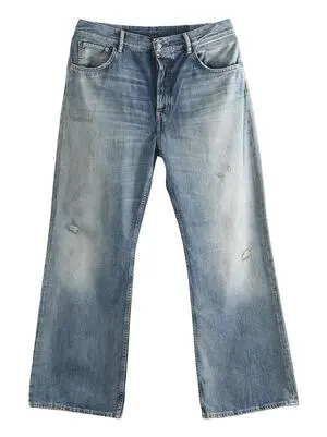 Acne Studios Wide Leg High-waisted Jeans - Blue