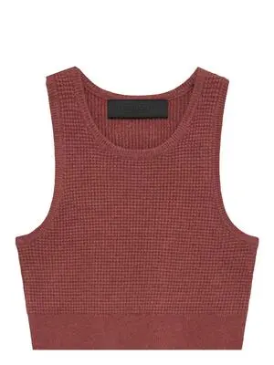 Fear Of God Waffle Sport Tank - Red