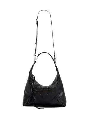 Balenciaga Le City Small Hobo Bag - Black
