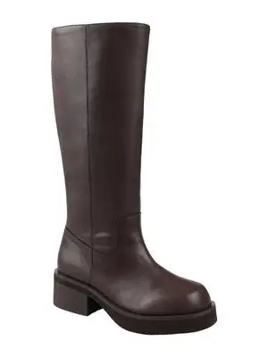 CANDIE'S Casmir Knee High Boots - Brown