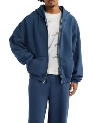 ELWOOD Core Zip Up Hoodie - Midnight