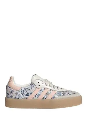 Adidas Sambae Liberty London Sneakers Off White/blush Pink/gum