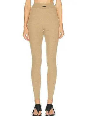 Fear Of God Rib Knit Legging - Dune