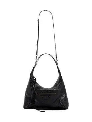 Balenciaga Le City Small Hobo Bag - Black