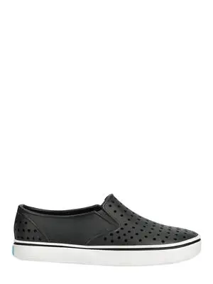 NATIVE Perforated Slip-on Sneakers - Black