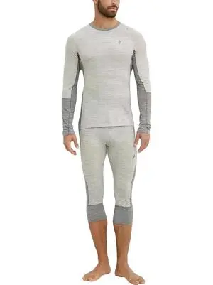 PEAK PERFORMANCE Panelled Cropped Leggings - Grey
