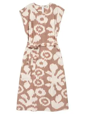 Bridge & Burn Eloise A-line Dress - Pop Leaf
