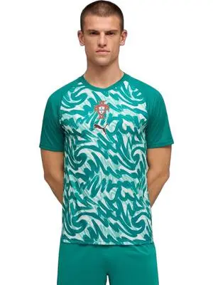 PUMA Portugal National Team Pre-match Jersey - Green