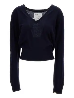 Extreme Cashmere V-neck Knit No. 467 Collin - Blue