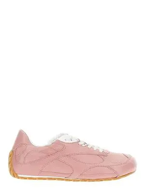 Bottega Veneta Orbit Flash Sneakers Rose