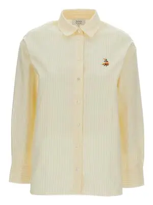 Maison Kitsuné Dreaming Fox Shirt - Yellow