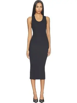 Fear Of God Fitted Long Tank Dress In . Also - Black