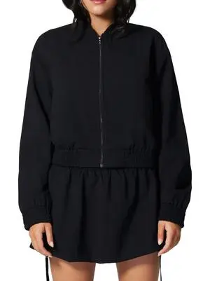 Kiki De Montparnasse Suiting Bomber Jacket - Black