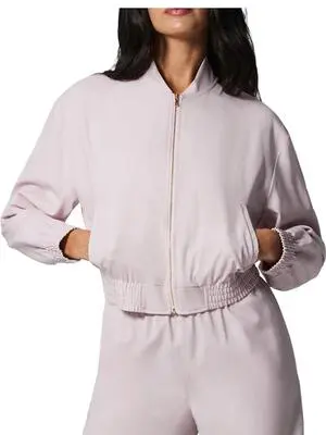 Kiki De Montparnasse Suiting Bomber Jacket - Blossom