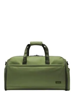 HALFDAY Leather Garment Travel Duffel Bag - Leaf
