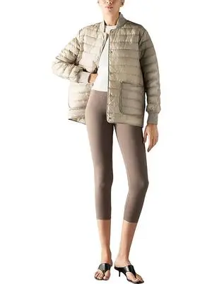 Moose Knuckles Transit Bomber Jacket - Alabaster