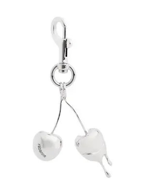 Rabanne Cherry Pendant Charm - Silver
