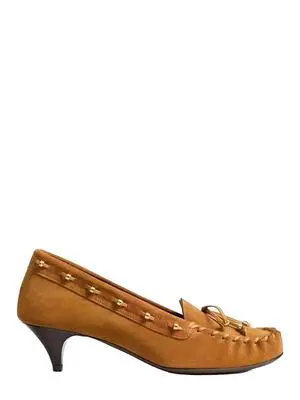 Khaite Milly Suede Pumps - Neutrals