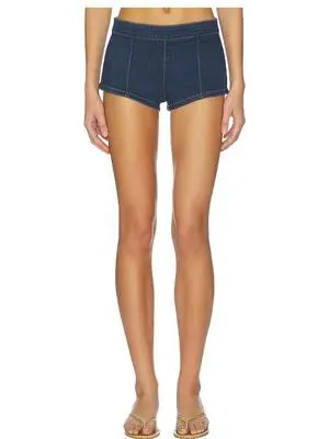 Good American Micro Denim Shorts - Blue