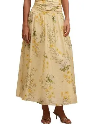 EVER NEW Palmer Pleated Skirt - Saffia Ditsy Co-ord