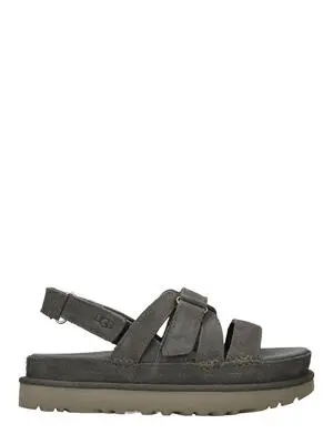UGG Suede Goldenstar Gleam Sandals Grey