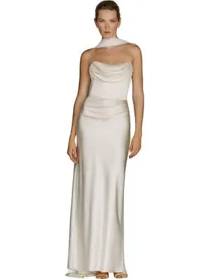 REFORMATION REFORMATION Lupe Silk Maxi Dress