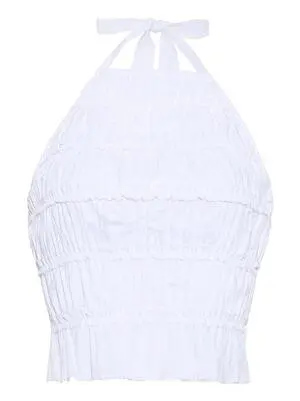 CARA CARA Smocked Halter Top