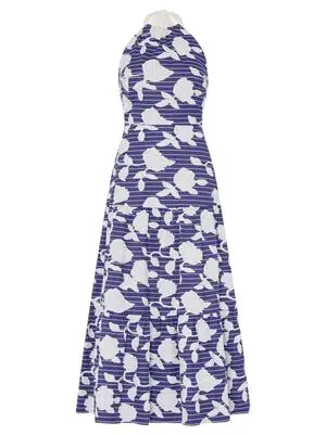 Milly Hannah 3d Floral Embroidered Maxi Dress In Multicolor - 60% Off |  Editorialist