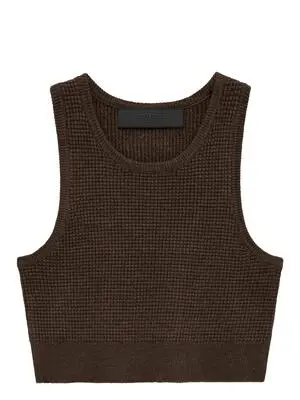 Fear Of God Waffle Sport Tank - Brown