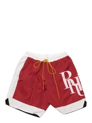 Rhude Side Logo Short - Red