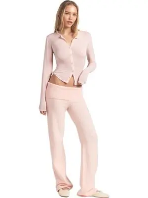 SKIMS Sheer Modal Cardigan - Primrose