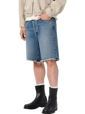 AGOLDE AGOLDE Anson Denim Cutoff Shorts Guide Worn Md Range Indigo Cut