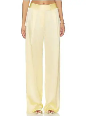 THE SEI The Sei Relaxed Trouser Custard