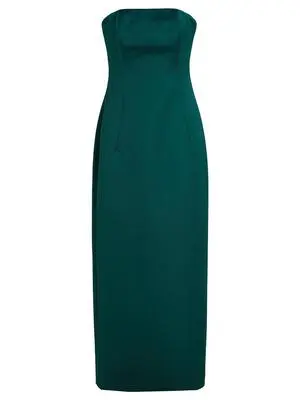 LEO LIN Rayna Strapless Maxi Dress - Emerald