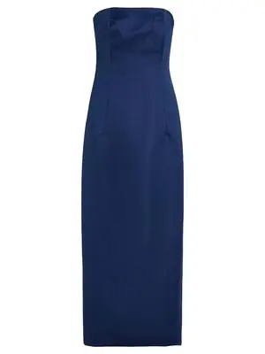 LEO LIN Rayna Strapless Maxi Dress - Navy