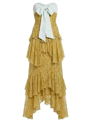 SIEDRES SIEDRÉS Corinne Lace Tiered Dress