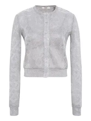 SIEDRES Siedrés Poli Jacquard Knit Cardigan