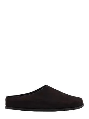 A.emery Lou Suede Clogs - Berry