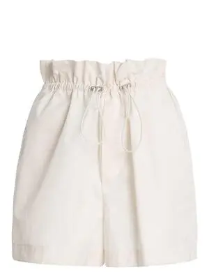 AGOLDE Lydia Cotton-Blend Drawstring Shorts