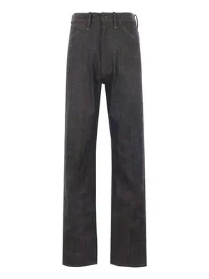 TAIGA TAKAHASHI Straight-leg Denim Jeans - Blue