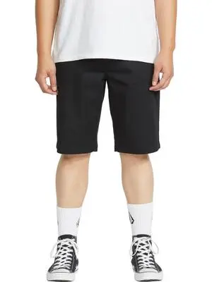 Volcom Modern Stretch Shorts - Black