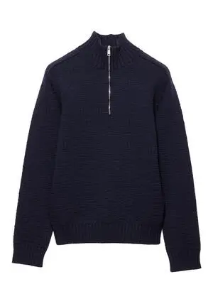 Prada Wool Turtleneck - Navy