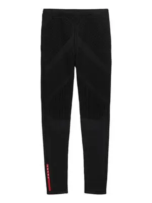 Prada Technical Knit Pants - Black
