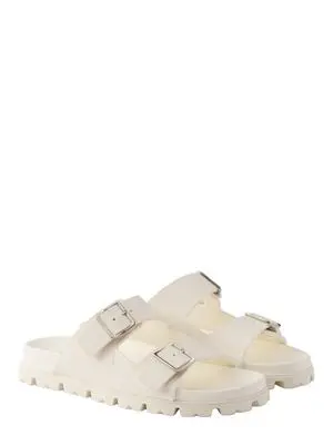 Prada Rubber Slides - Ivory