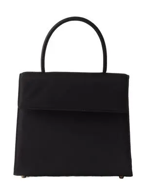 Prada Satin Handbag - Black