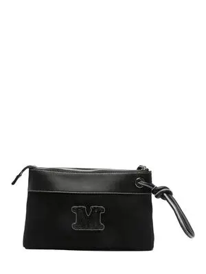 Max Mara Appliqué Wristlet - Black
