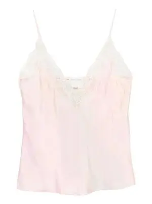 FORTE_FORTE Lace-trimmed Camisole - Pink
