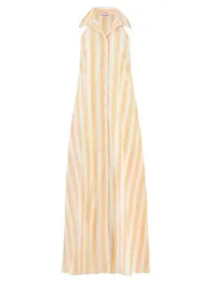 Rosie Assoulin Take It Or Sleeveless Dress - Neutrals
