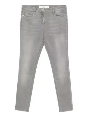Elisabetta Franchi Cropped Jeans - Grey