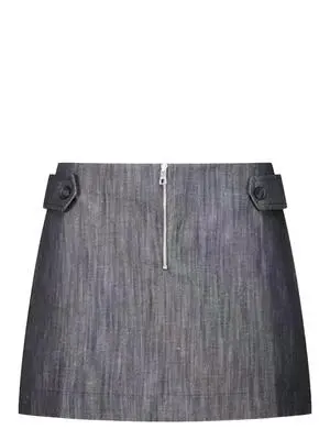 Paloma Wool Deuna Buttoned Skirt - Grey